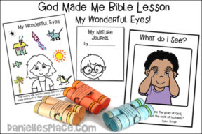 Creation God Made Me Lessons - Members Resource Room - Bible Crafts and ...