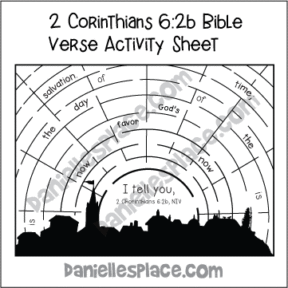 Bible Verse Review Sheets - The Resource Room